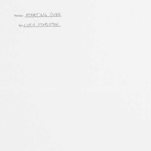 Chris Stapleton "Starting Over" Sheet Music Notes | Download Printable ...