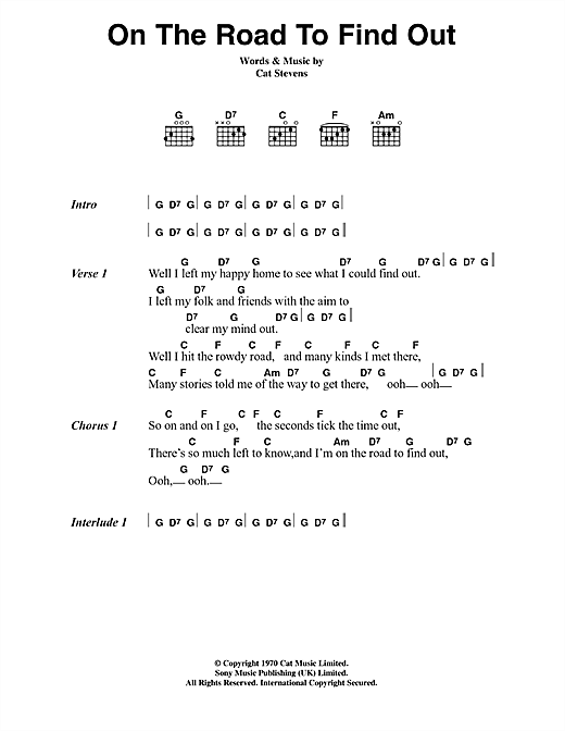 cat-stevens-on-the-road-to-find-out-sheet-music-notes-download