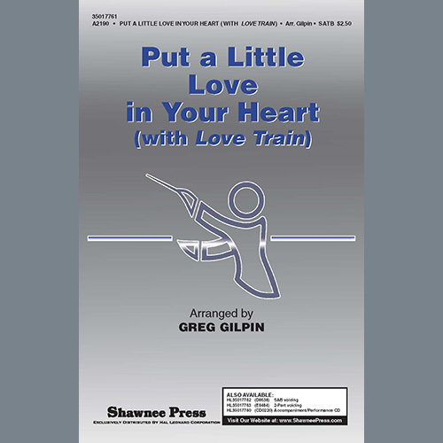Greg Gilpin "Put A Little Love In Your Heart (with Love Train)" Sheet ...