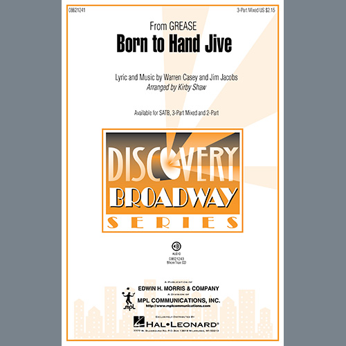 Sha Na Na "Born To Hand Jive (from Grease) (arr. Kirby Shaw)" Sheet ...